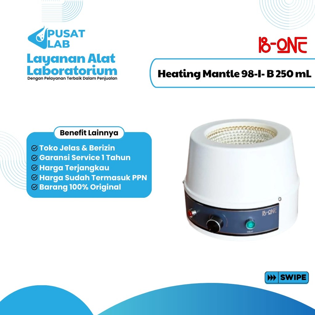 Jual Heating Mantle 98-I- B 250 mL | Shopee Indonesia