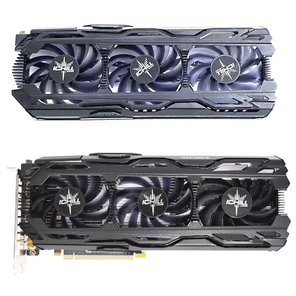 Jual 3 FAN Original CF-12915S 4PIN RTX 2080 GPU fan suitable for Inno3D ...