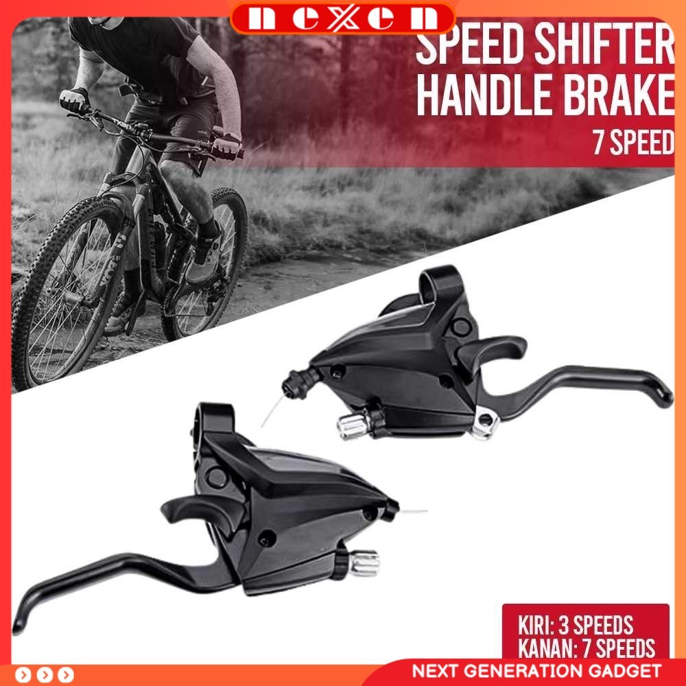Jual Shifter Handle Brake Rem Sepeda 7 Speed 2 PCS - EF500-7 | Shopee ...