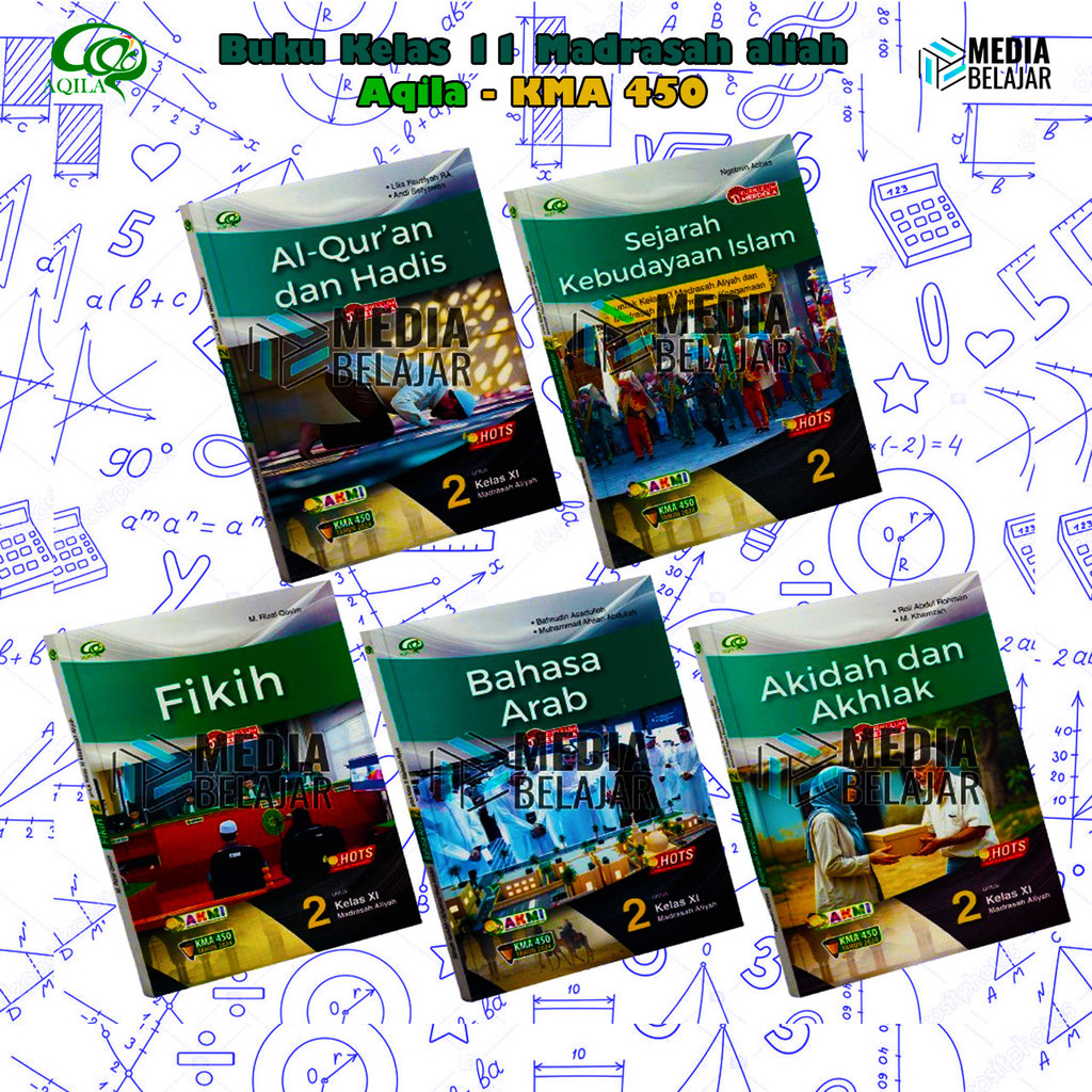 Jual Buku Kelas 11 MA Madrasah Aliyah KMA Aqila Tiga Serangkai Revisi - Original & Lengkap (5 ...