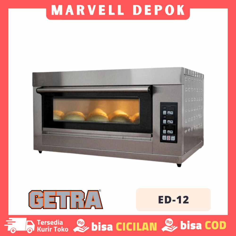 Jual Oven Roti Listrik 1 Deck 2 Tray Getra Ed 12 Electric Baking Oven ...