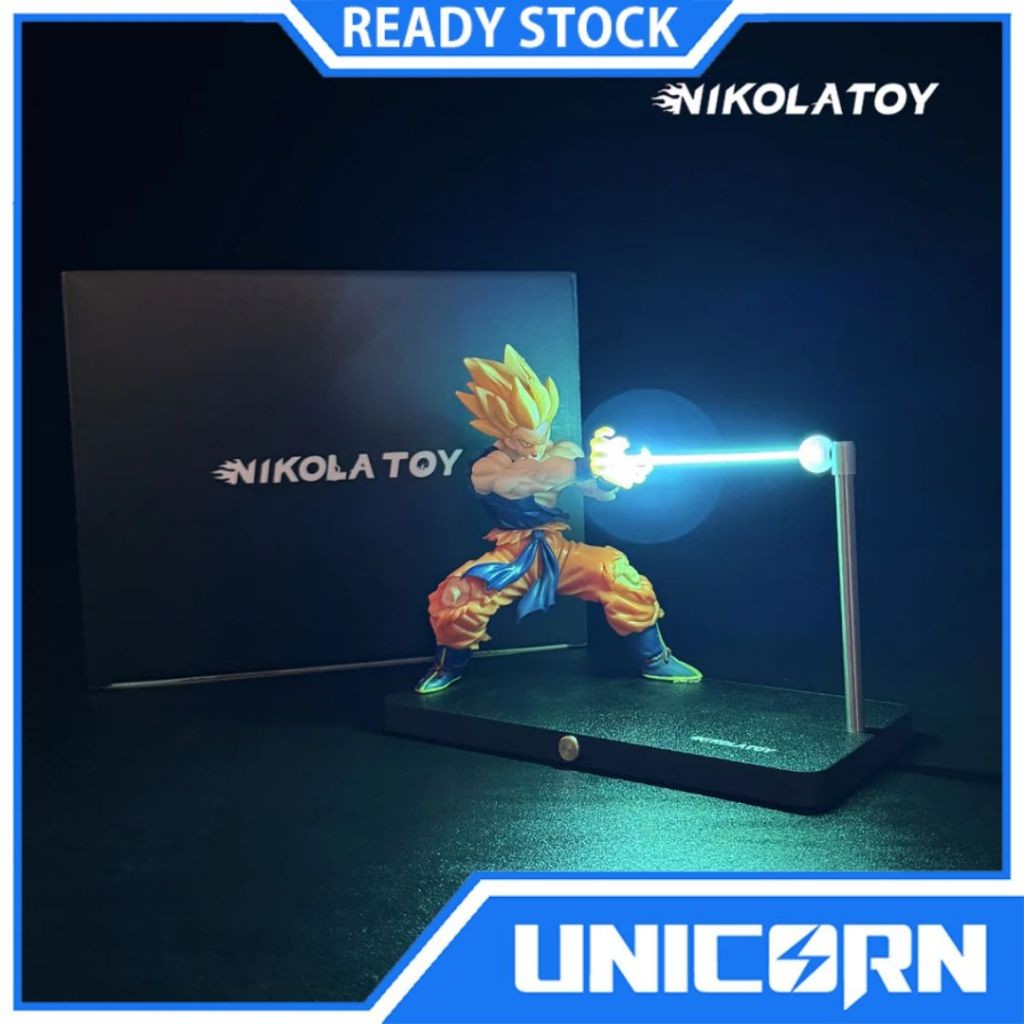 Jual Nikolatoy Super Saiyan Son Goku : Kamehameha Dragon Ball Creative ...