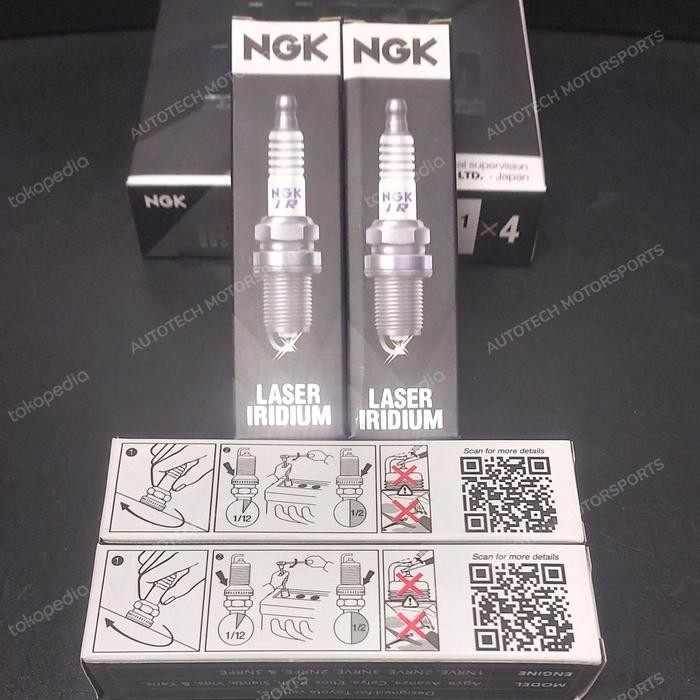 Jual BUSI NGK LASER IRIDIUM ILKAR6B11 SIENTA YARIS VIOS AVANZA DUAL ...