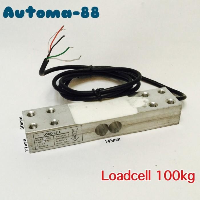 Jual Aauto Single Point Loadcell 100kg Sensor Load cell 100 kg pjg 14.5 ...