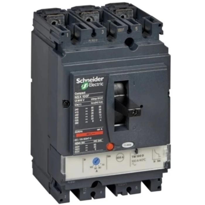 Jual MCCB 3P 50A 36KA LV429633 Breaker Schneider NSX 100F Original SNI | Shopee Indonesia