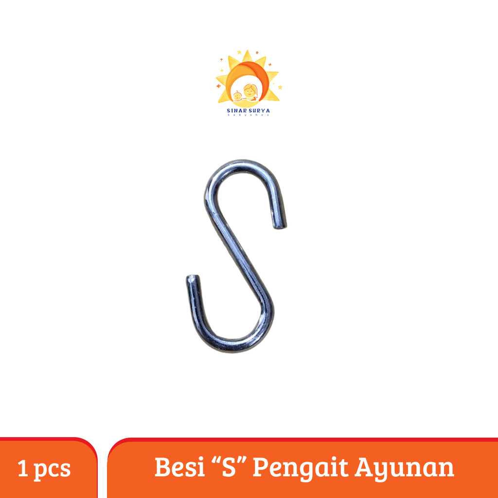 Jual Besi Pengait Mesin Ayunan Bentuk S | Shopee Indonesia