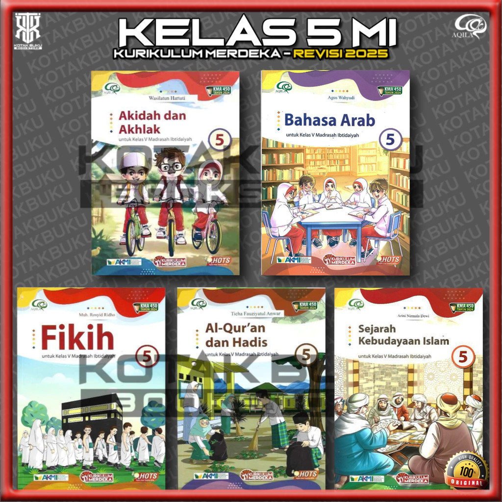 Jual Buku Kelas 5 MI Kurikulum Merdeka / Madrasah Ibtidaiyah / Tiga Serangkai / KMA 450 | Shopee ...