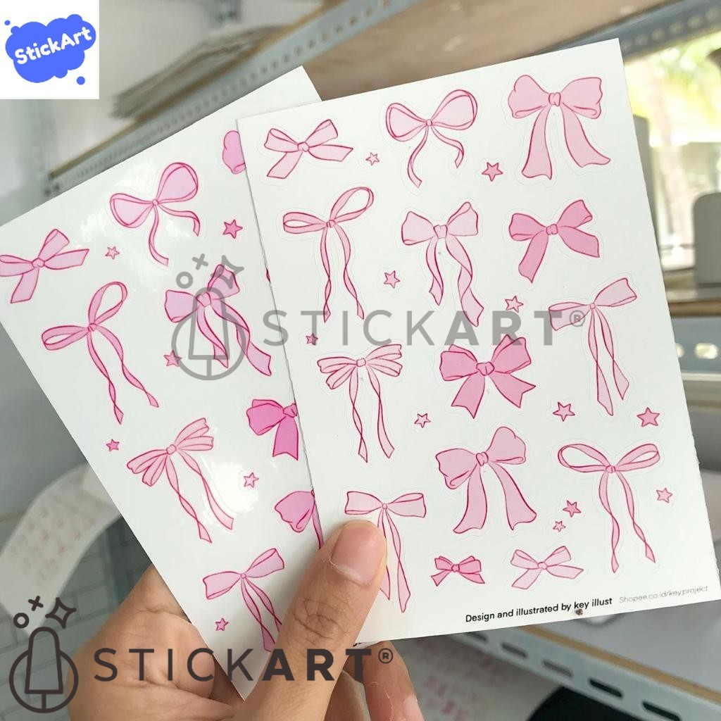Jual [STICKART] Stiker Coquette/ Stiker Pita/ Sticker Coquette ...
