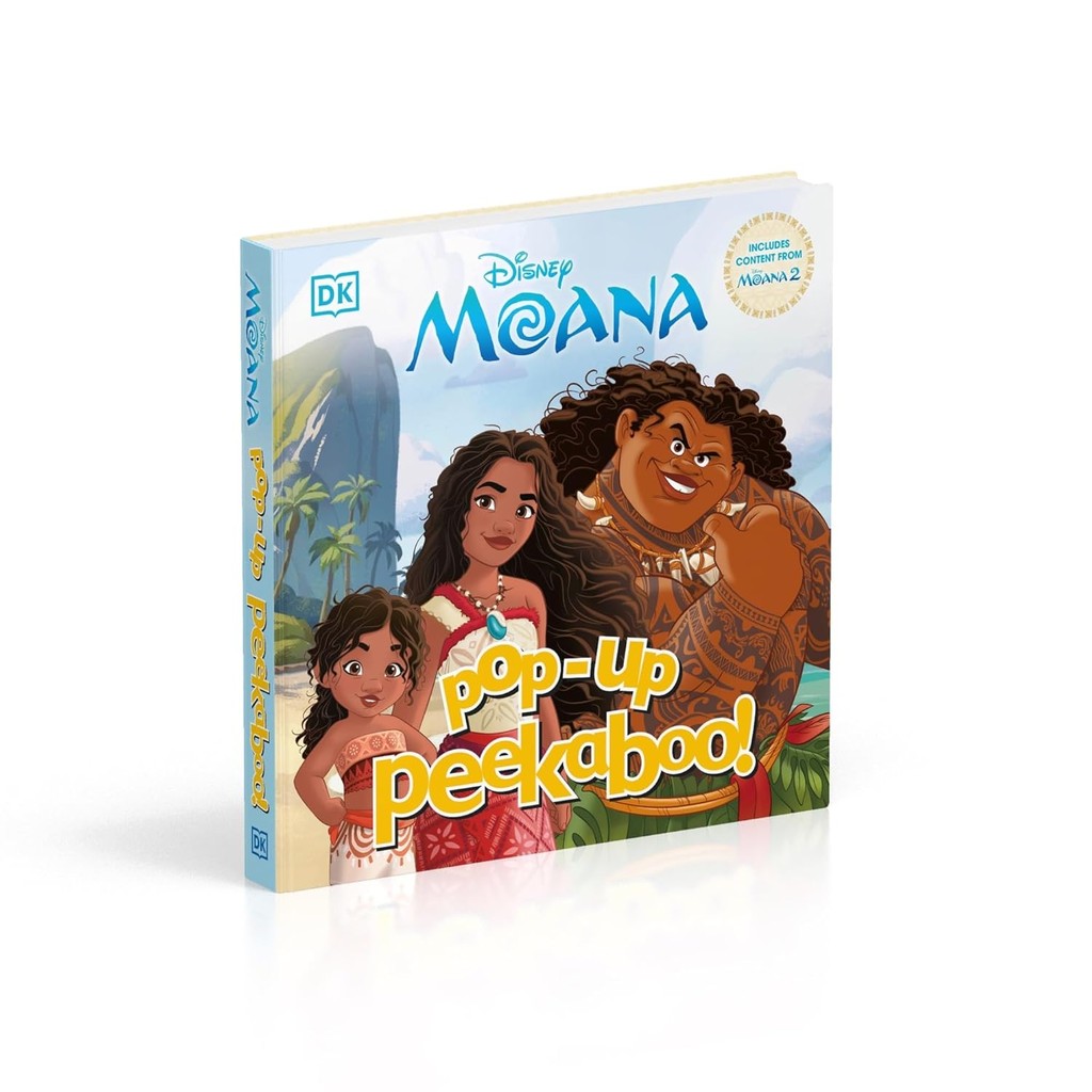 Jual Pop-Up Peekaboo! Disney Moana Board book (HC) by DK | Shopee Indonesia