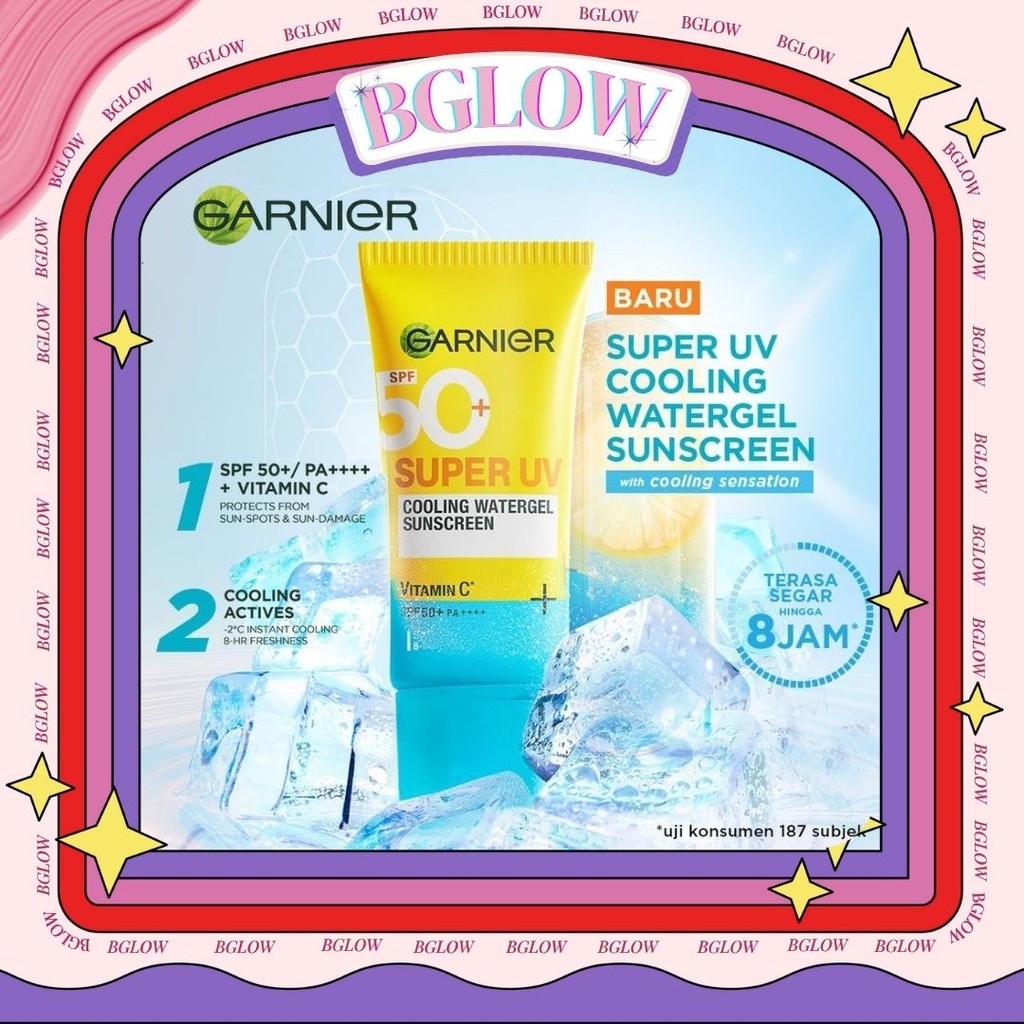 Jual Garnier Super UV Cooling Gel Sunscreen SPF 50+ PA++++ Sunscreen ...