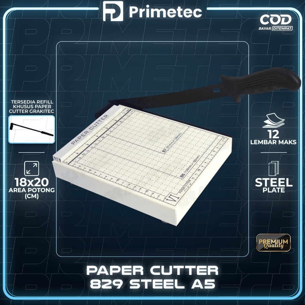Jual Paper Cutter Mini A5 ( Alat Potong / Mesin Pemotong Kertas HVS ...