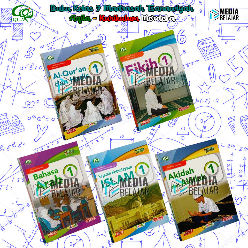 Jual Buku Kelas 7 SD/MI Madrasah Ibtidaiyah KMA Aqila Tiga Serangkai Revisi - Original & Lengkap ...
