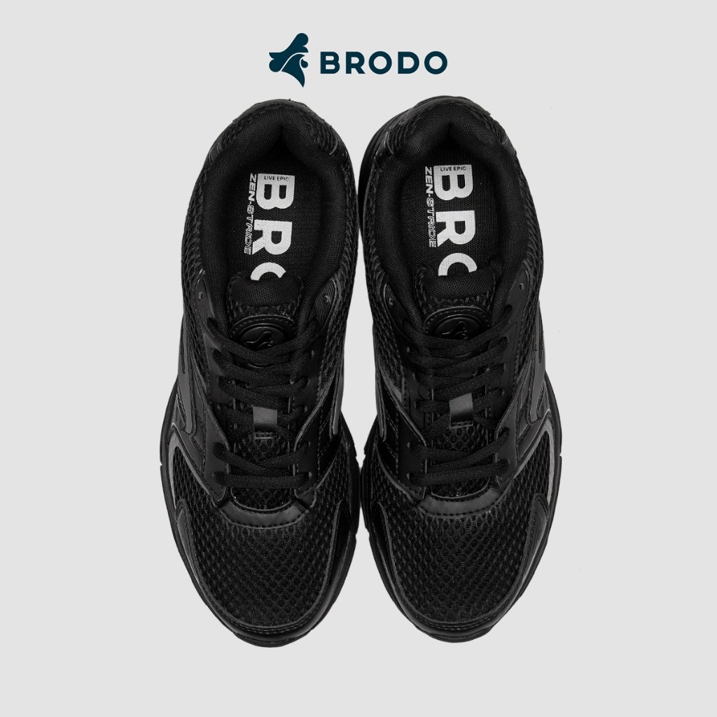 Jual BRODO - Sneakers Ace Neptune Asphalt Black | Shopee Indonesia