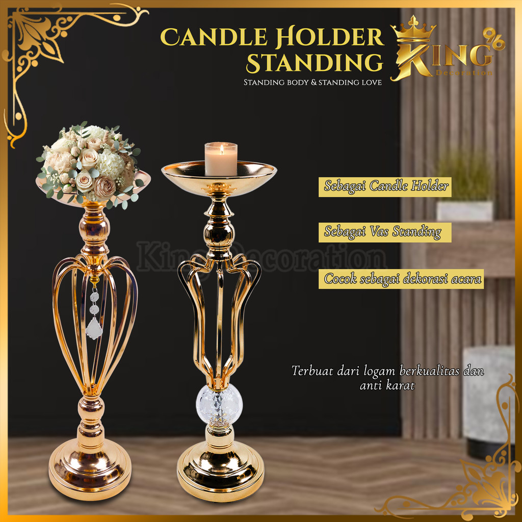 Jual (KING) VAS BUNGA STANDING MODEL SPANYOL, LOVE, BODY | DEKORASI ...