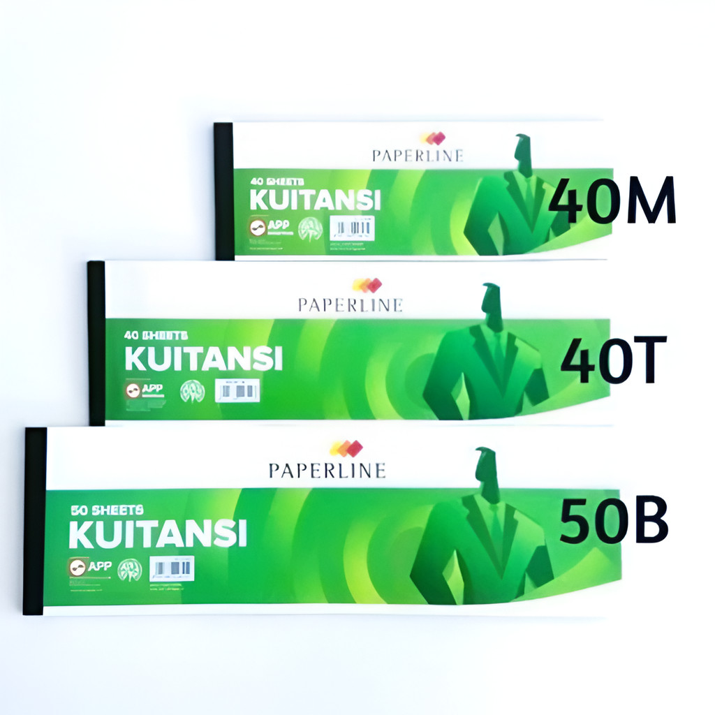 Jual Buku Kwitansi Kecil Sedang Besar PAPERLINE (Pcs) - Kuitansi Paperline kecil/sedang/besar ...