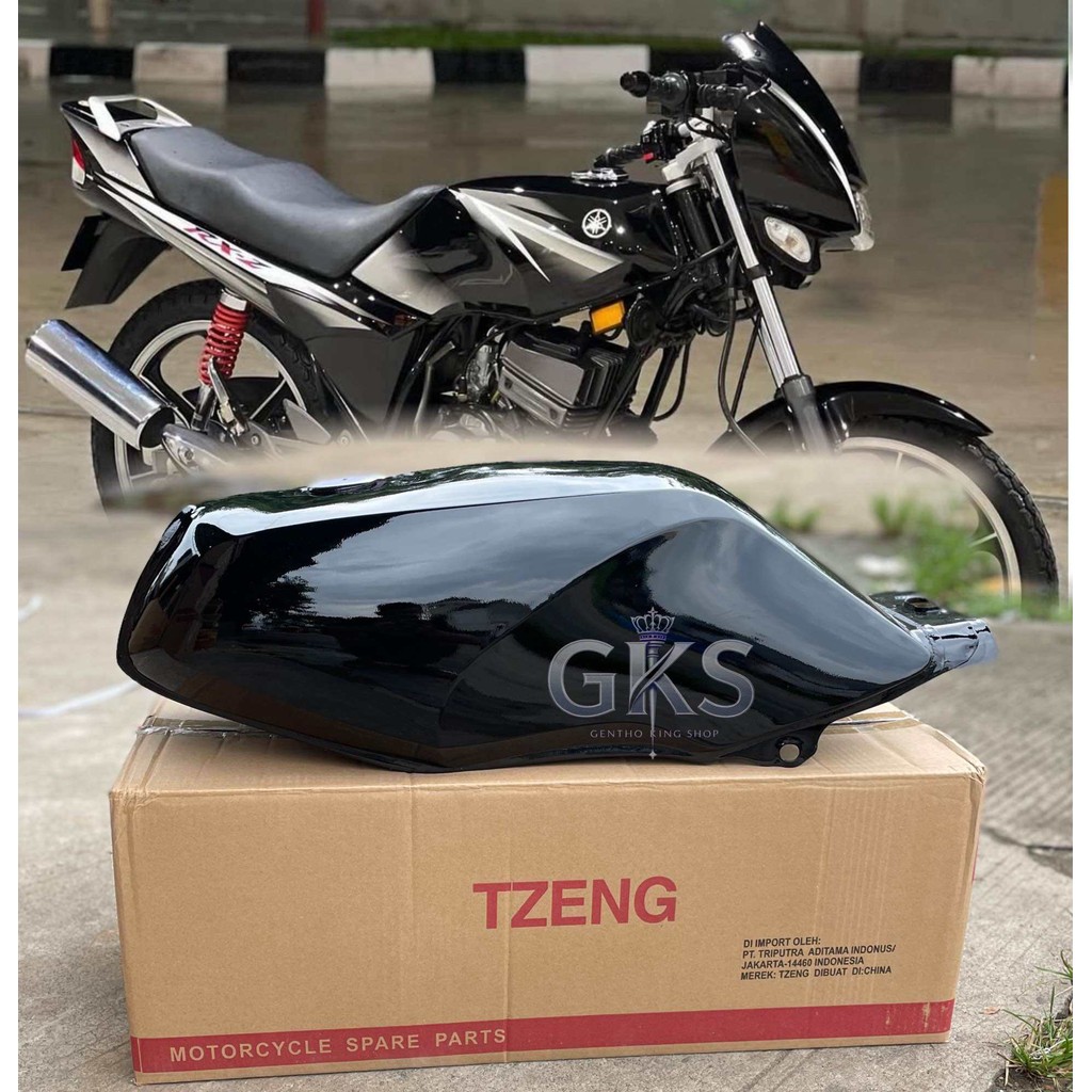 Jual TANGKI TENGKI BENSIN FUEL TANK RXZ RX Z RZR HITAM POLOS | Shopee ...