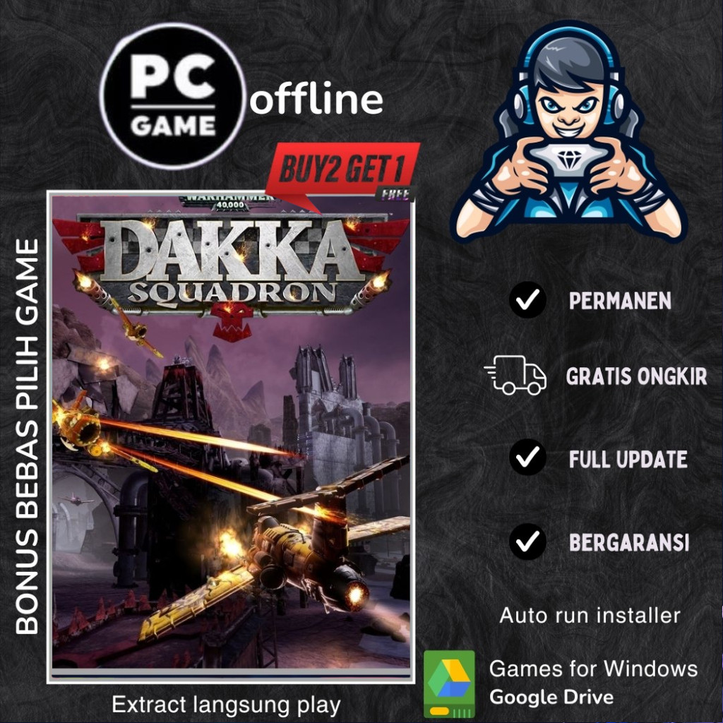 Jual WARHAMMER 40000 DAKKA SQUADRON FLYBOYZ EDITION - GAME PC - GAME ...