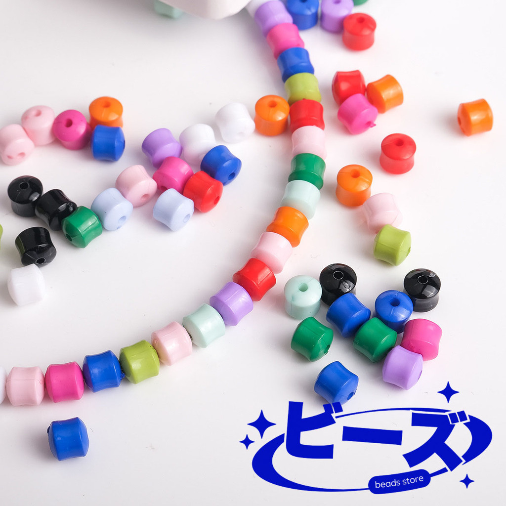 Jual Biizu Beads 10 gr Manik-manik Akrilik Pop Color - Barrel Lengkung ...
