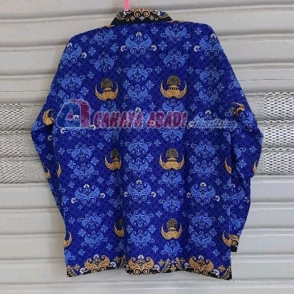 Jual HIGH QUALITY Baju Batik KORPRI PNS Pria Seragam Batik KORPRI PNS | Shopee Indonesia