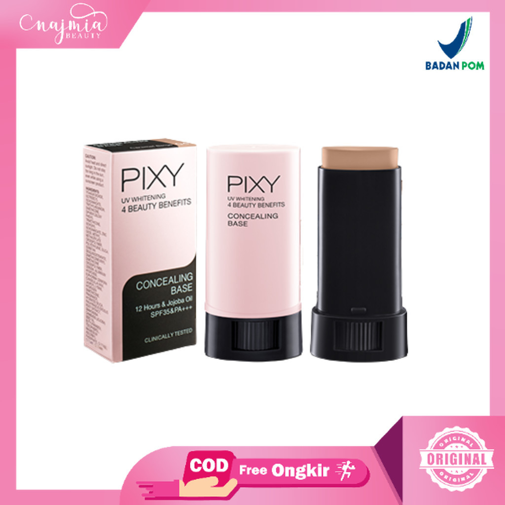 Jual Najmia 2 (Beli 2 lbh murah) Pixy Concealing Base 4 Beauty Benefits - Concealer 4 Shades ...