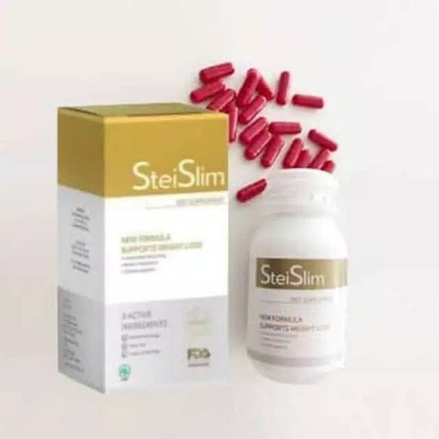 Jual 100% ORIGINAL Stei slim steislim Obat Pelangsing Badan Herbal ...