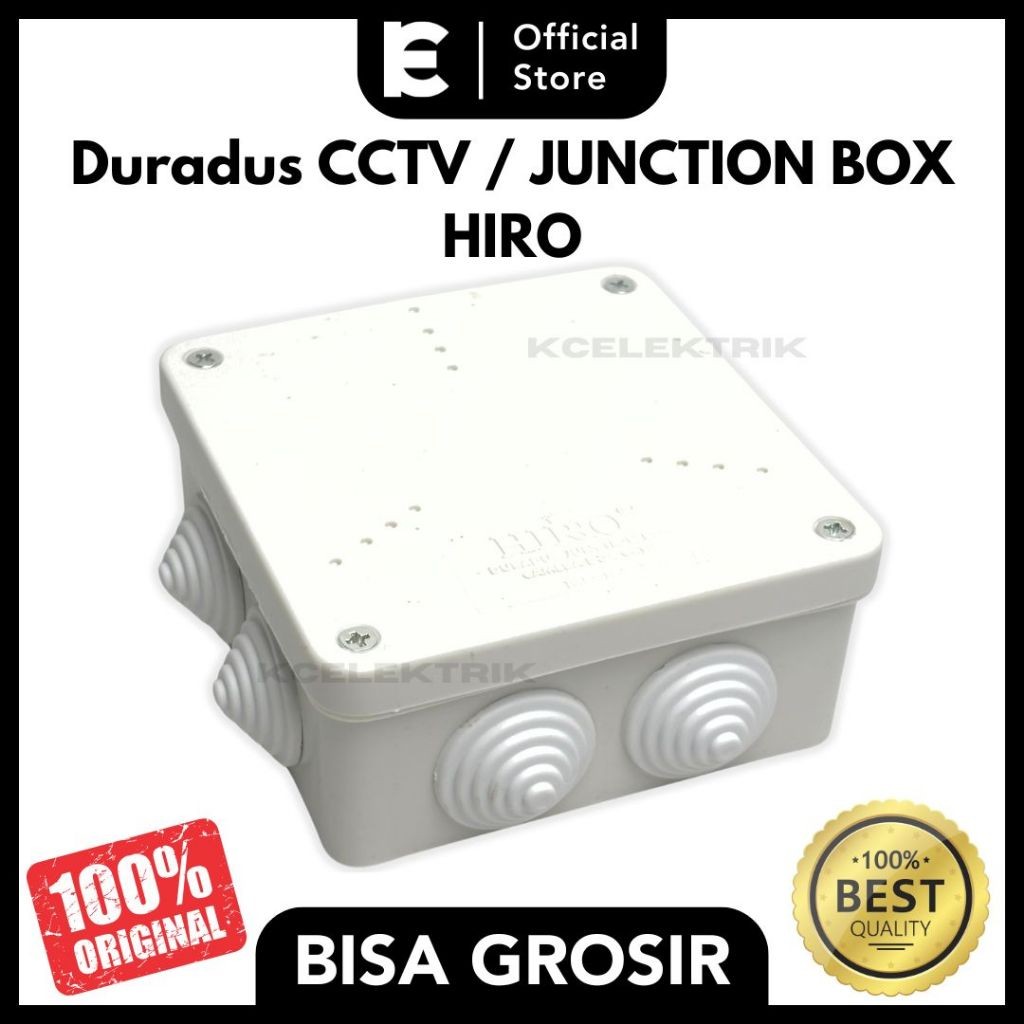 Jual Duradus Doradus Dorados Junction Box CCTV Hiro Putih Waterproof ...