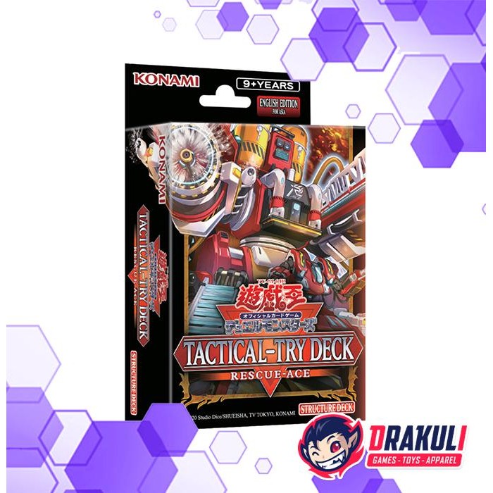 Jual Yu-Gi-Oh! / YuGiOh Card Game Structure Deck - Tactical Try Deck - Rescue ACE (English ...
