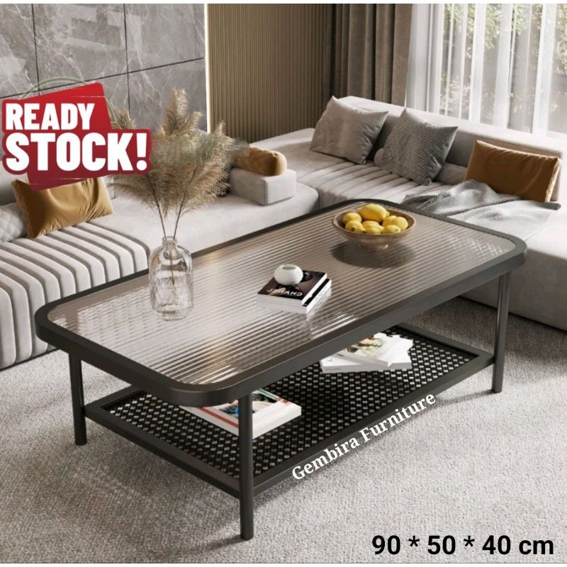 Jual Meja READY table besi minkmalis modern home dekorasi furniture ...