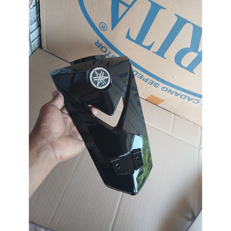 Jual Dasi panel depan tameng Vega r new Set emblem Hitam logo | Shopee ...