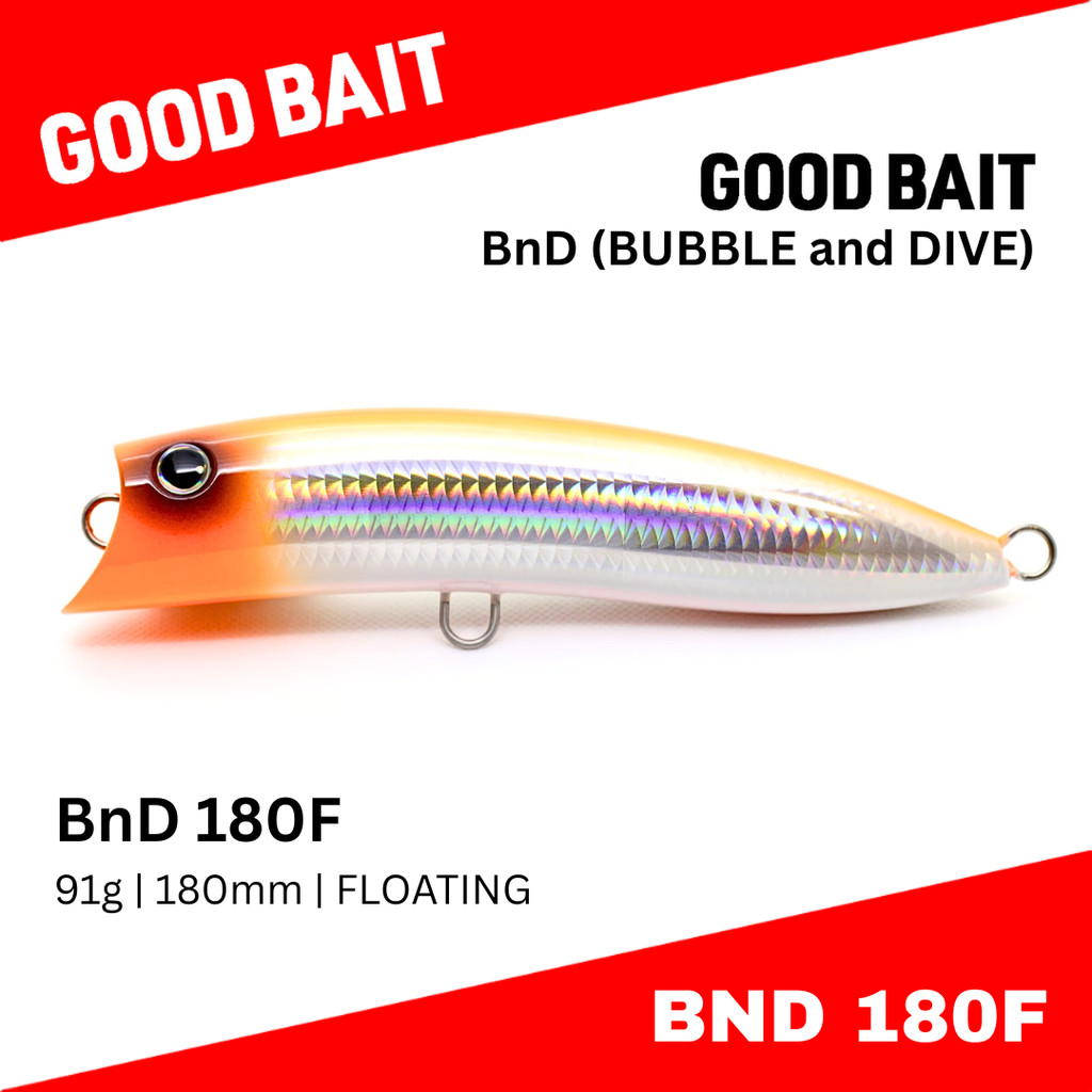 Jual Good Bait BnD 180F Floating Diving Pencil 91g 180mm | Shopee Indonesia