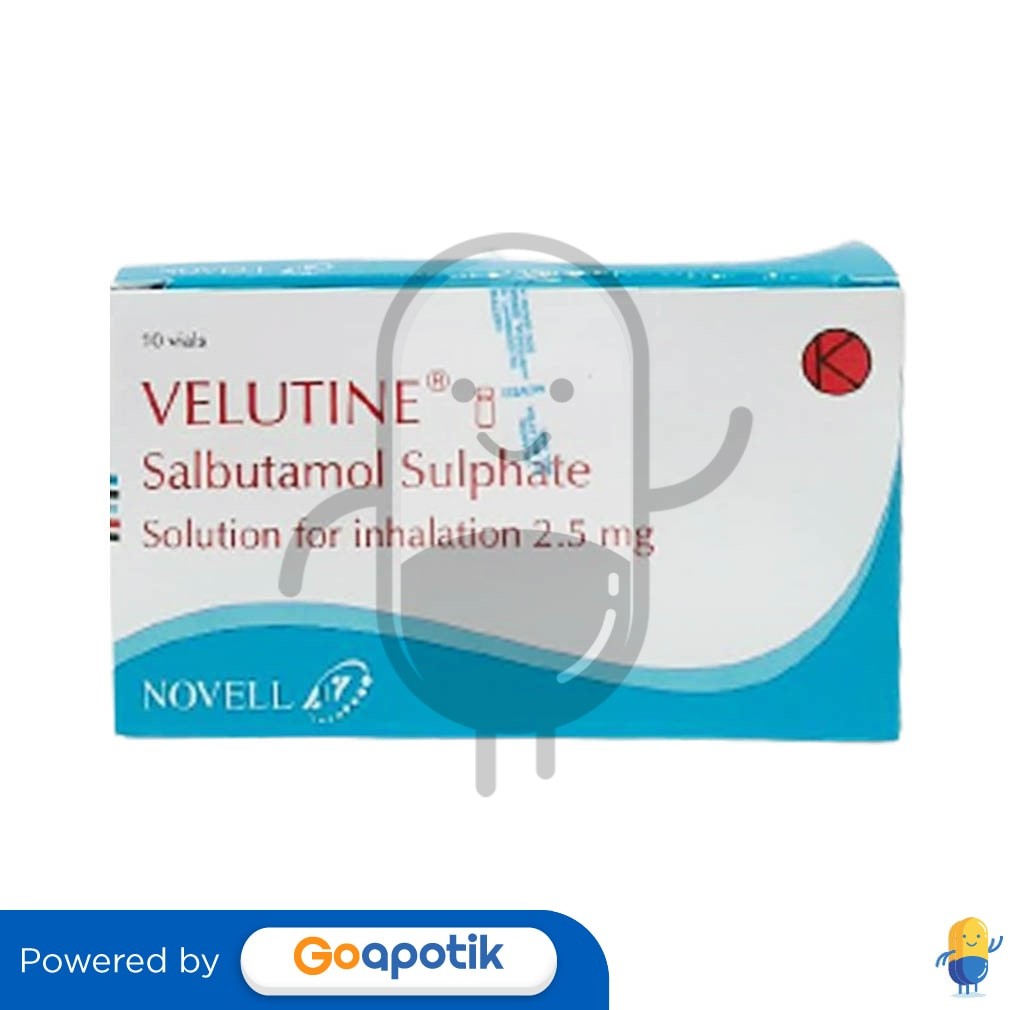 Jual Velutine Cairan Inhalasi 2.5 Ml Box 10 Vial | Shopee Indonesia