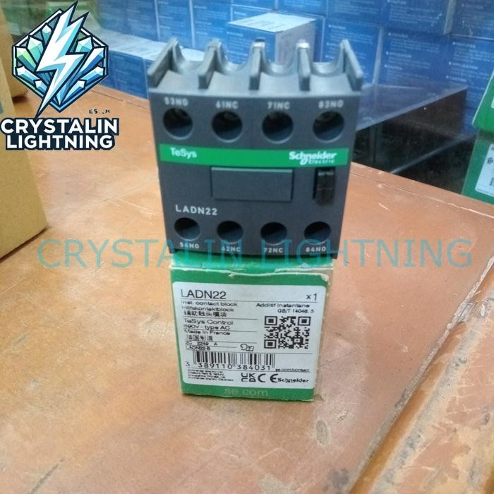 Jual auxiliary contact schneider ladn22 READY DAN ORIGINAL | Shopee ...