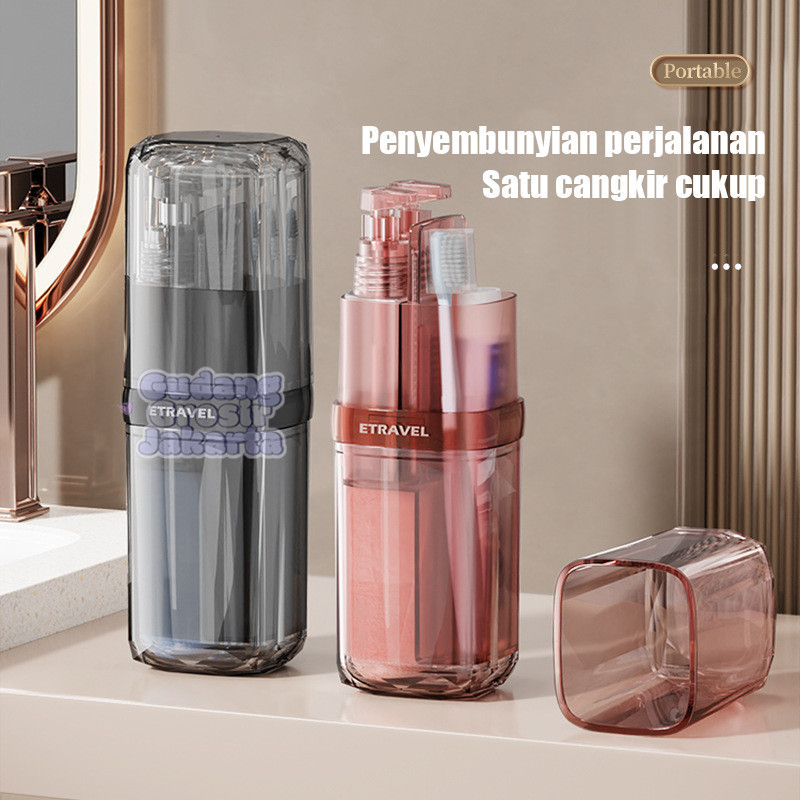 Jual Alat Mandi Travel Set Isi 6/8 Botol Sabun Shampoo 6in1 Size Travel ...