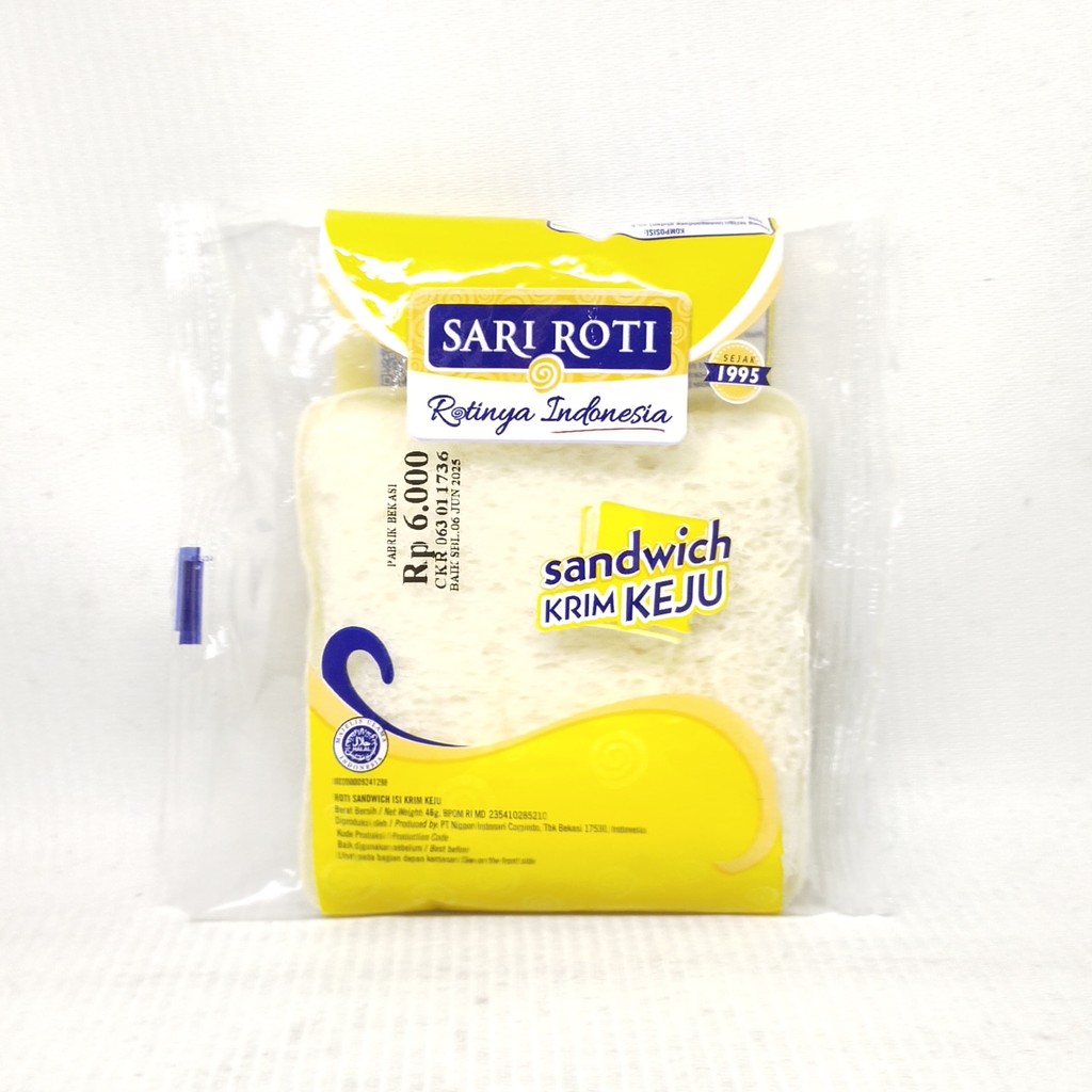 Jual SARI ROTI SANDWICH COKELAT DAN KEJU 46GR | Shopee Indonesia