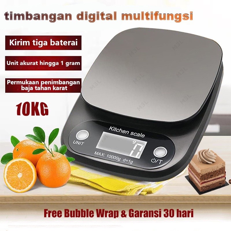 Jual KOWASHOP UPHOME Timbangan Dapur Digital 10Kg / Timbangan Kue Digital Dapur Premium / Mini ...