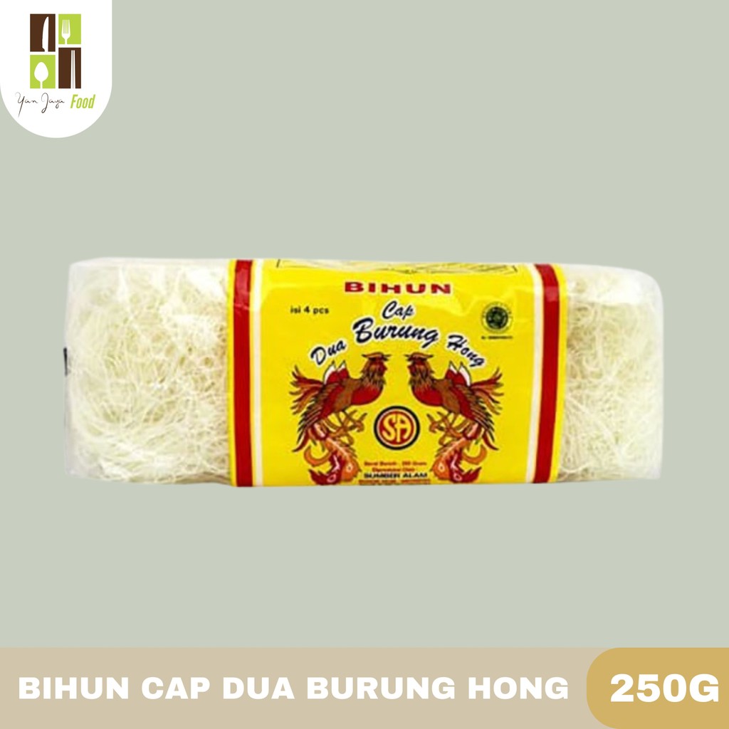 Jual Bihun Cap Dua Burung Hong / Bihun Jagung 250g | Shopee Indonesia