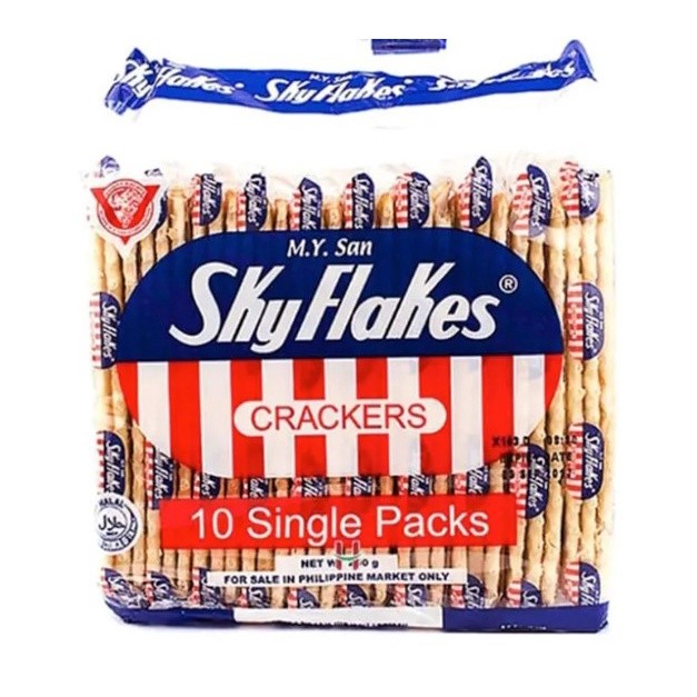 Jual Skyflakes Crackers Philippines 250g Filipina Cemilan Kue Biskuit ...