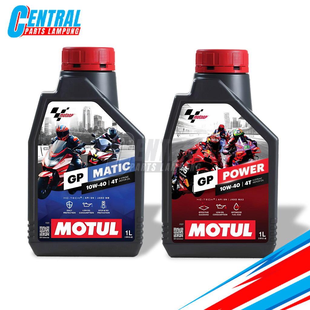 Jual Motul GP Power GP Matic 4T 10W-40 1L Original - Oli Pelumas Mesin Motor Berkualitas ...