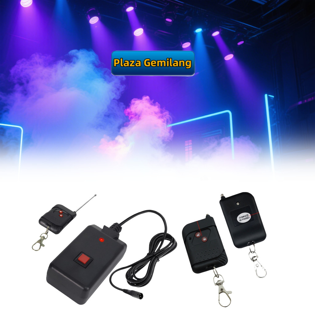 Jual 400W 1200W Remote Wire Wireless Kontrol Fog Machine Smoke Machine ...