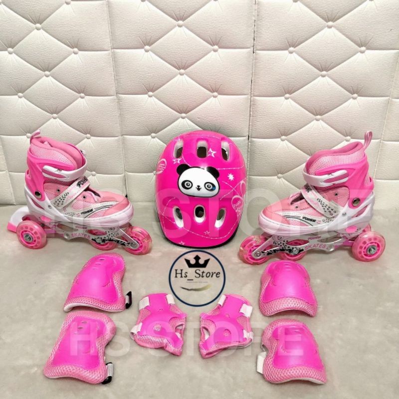 Jual MIRAL_SHOP READY SEMUA WARNA & UKURAN !! SEPATU RODA INLINE SKATE UNTUK ANAK2 DIJAMIN ...