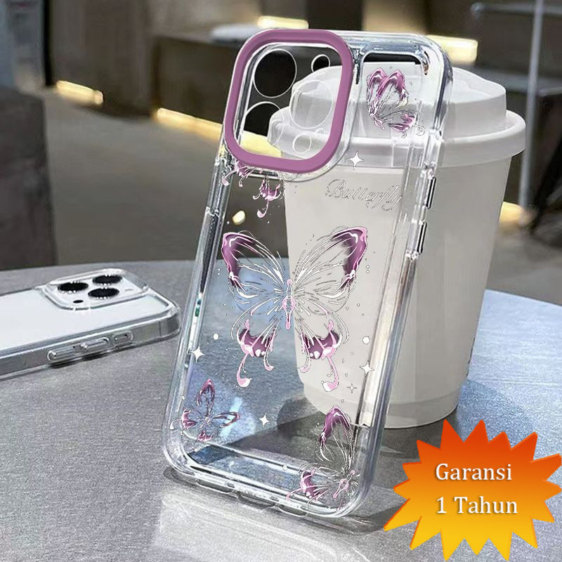 Jual Terbaru Anti Jamur Lucu Kupu Kupu Casing Hp Realme C71 C75X Note 60 Note 60X C30S 10 Pro ...
