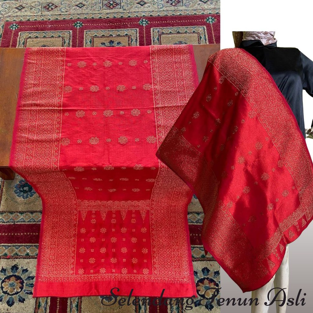 Jual Dian Songket - Selendang Songket Tenun Asli Khas Palembang Berbagai Macam Warna Dan Motif ...