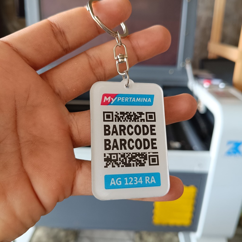 Jual Kartu My Pertamina ukuran KTP / bahan akrilik / Gantungan kunci ...