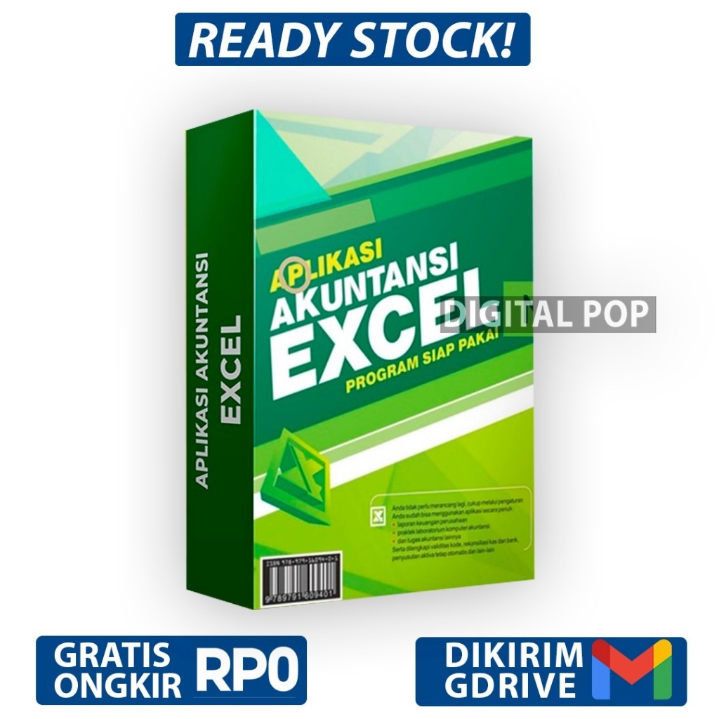 Jual APLIKASI AKUNTANSI EXCEL Program Siap Pakai - Aplikasi Akuntansi Format Excel Terintegrasi ...