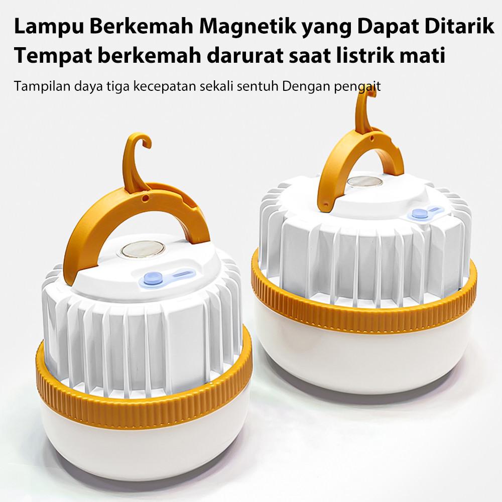 Jual COD Lampu Emergency Gantung Camping LED 400W & 300W Lamp / Lampu Darurat / Lampu Taman ...