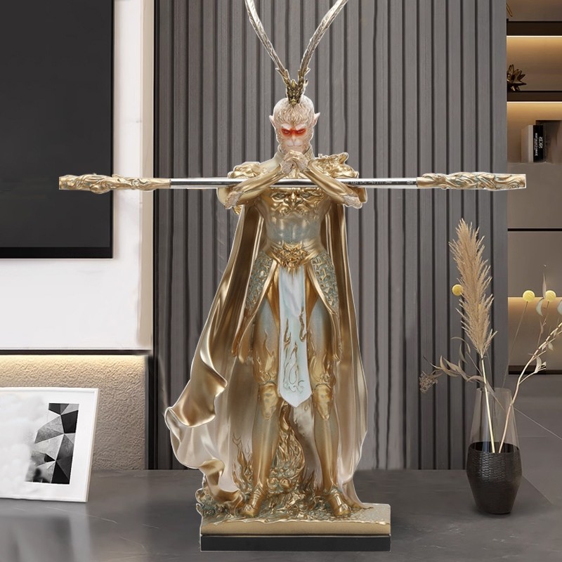 Jual 90CM Patung Sun Wukong Tamu Dan Lemari Tv Sebagai Cocok Dewa Di ...