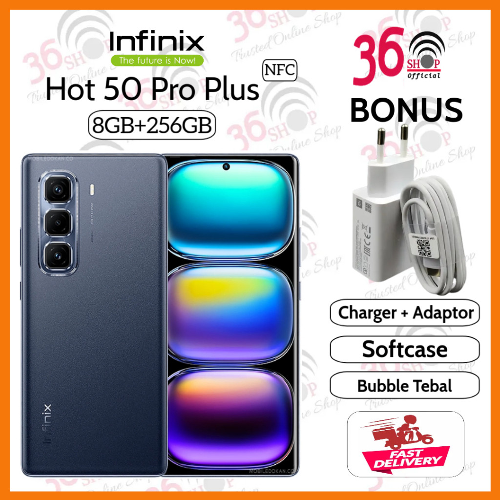 Jual Infinix Hot 50 Pro Plus [NON REPACK] [Layar Curve] - Chipset MTK G100 - NFC 8GB+256GB ...