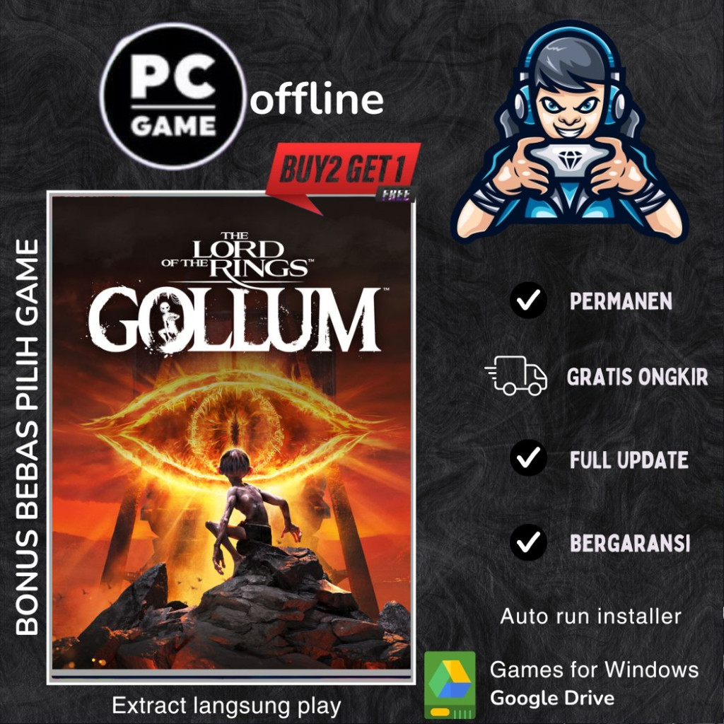 Jual THE LORD OF THE RINGS GOLLUM PRECIOUS EDITION - GAME PC - GAME ...