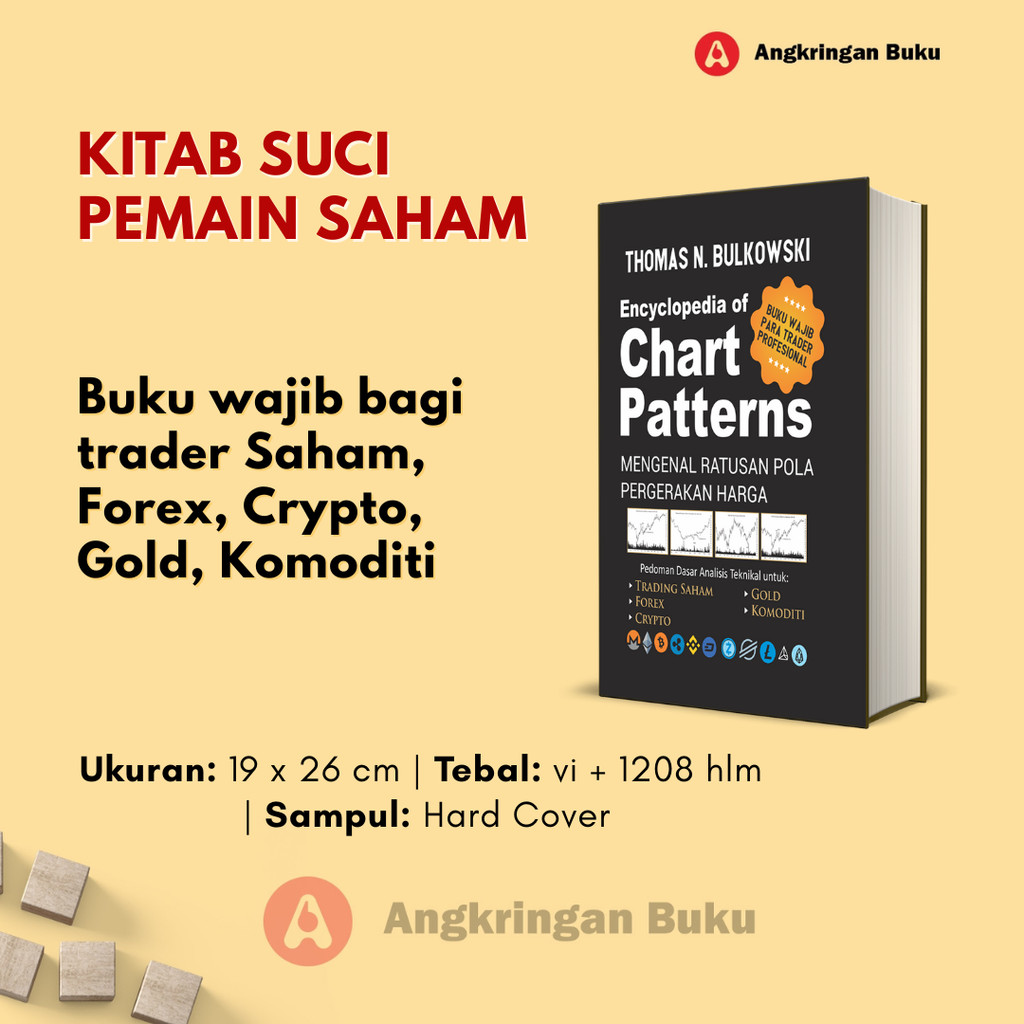 Jual Buku Saham Encyclopedia of Chart Patterns - Kitab Analisis Teknikal untuk Saham, Crypto ...