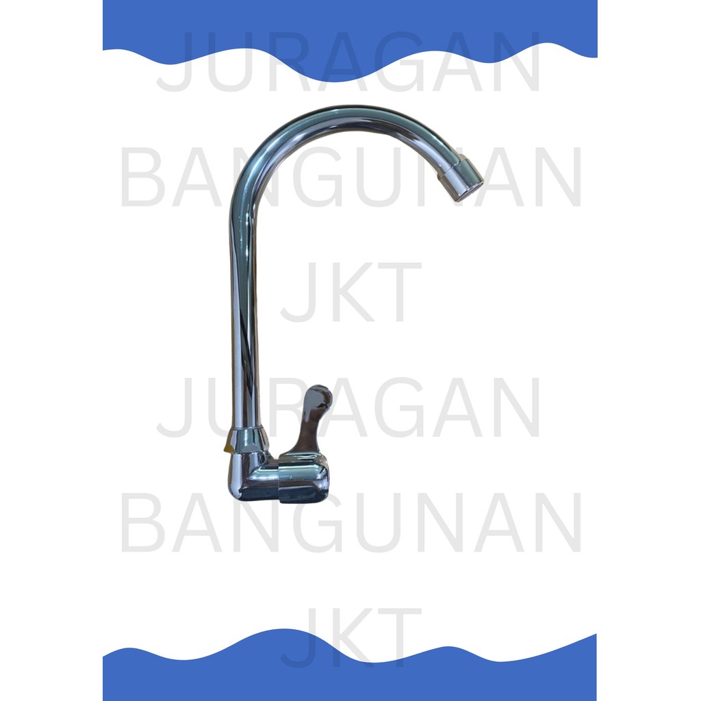 Jual KRAN ANGSA PIPA 1/2" CONNEXT CON 920-3 / KERAN ANGSA PIPA BAK CUCI ...